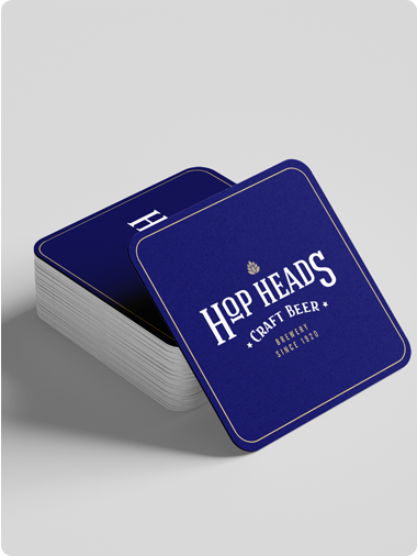 Custom Paper Coasters From Pakistan | Custom Printed Paper Coasters ...